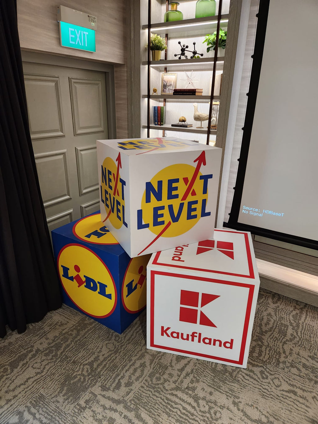 3D Event Logo Cubes Singapore - Direct From Factory Price – Build & Cut