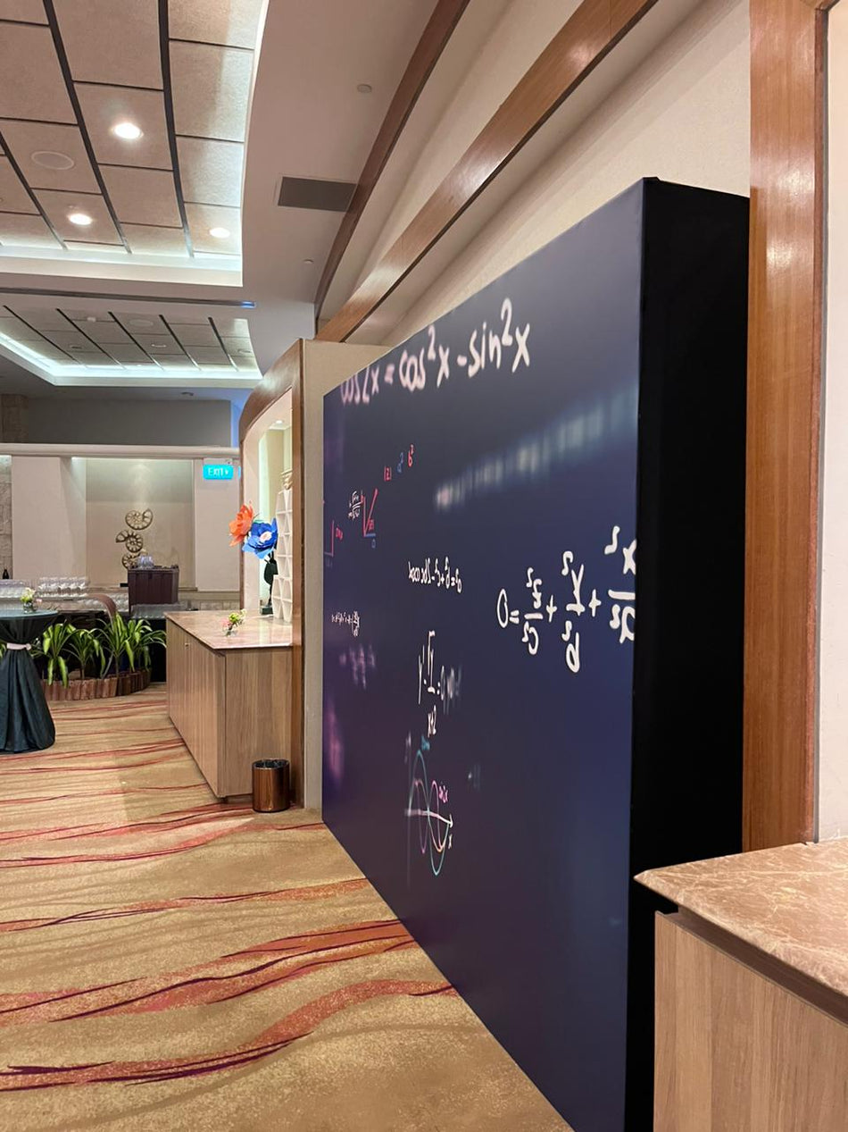 Stage Backdrop (PVC) Singapore - Events Backdrop – Build & Cut