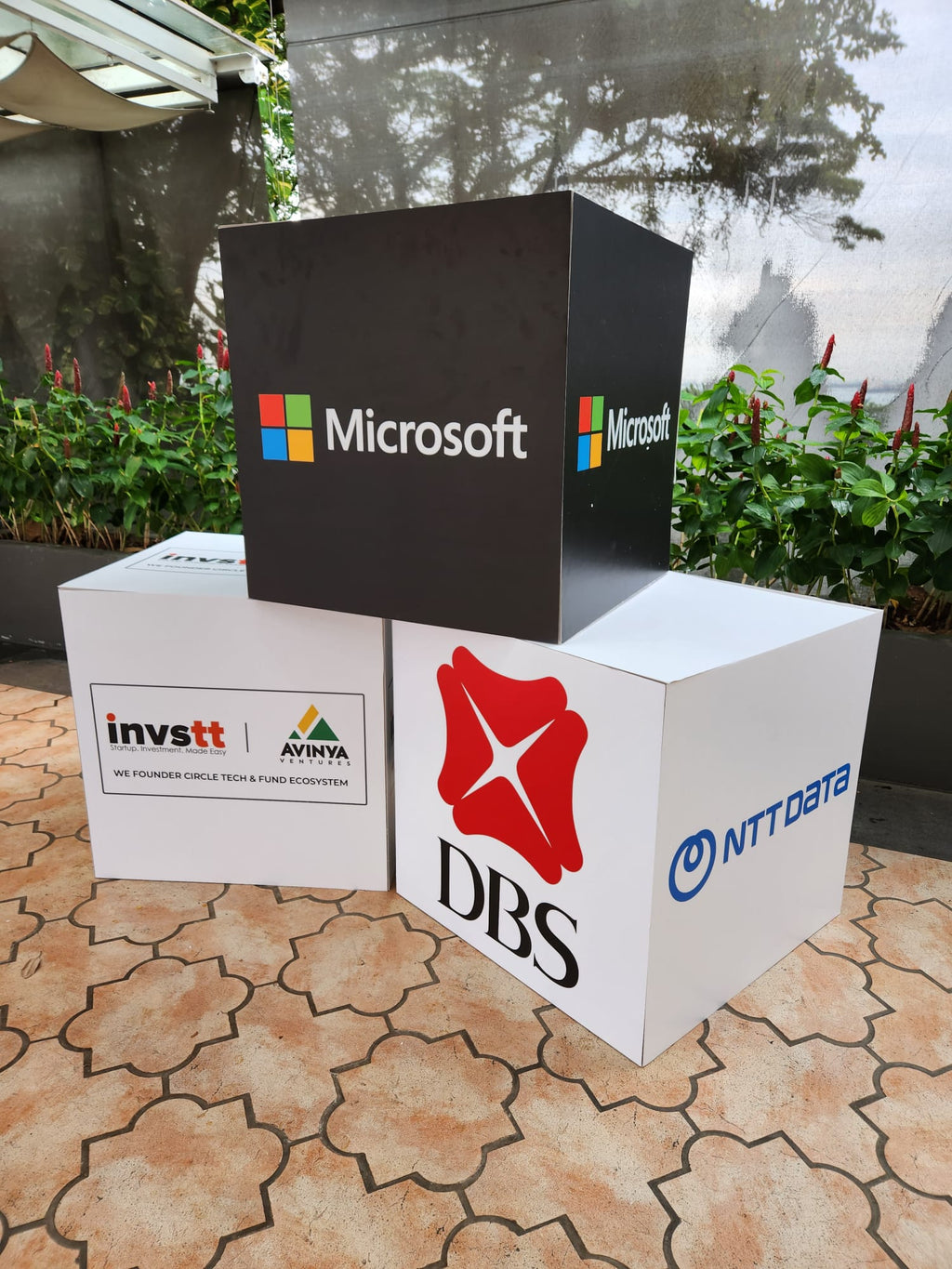 3D Event Logo Cubes Singapore - Direct From Factory Price – Build & Cut